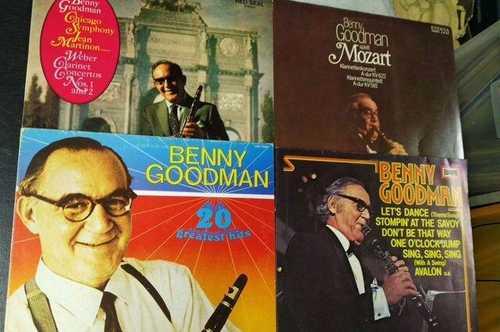 Benny Goodman фирменный винил пластинки