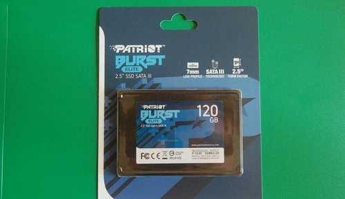 Новый SSD диск Patriot 120Gb. Зеленоград