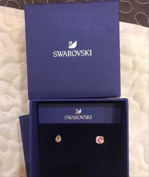 Серьги swarovski оригинал новые