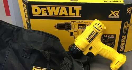 Ис6к1 - Дрель-шуруповерт dewalt DCD700C2