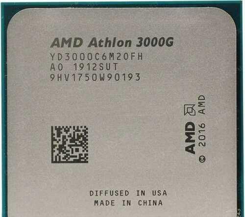 Процессор Athlon 3000g