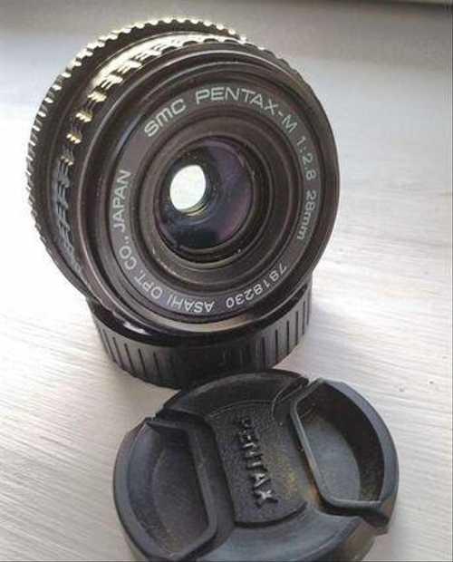 Объектив Pentax-m 1:2.8 28mm