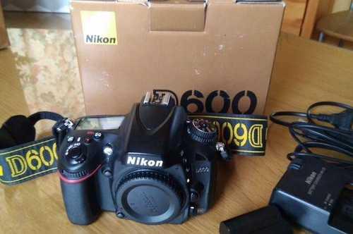 Зеркальный фотоаппарат nikon d 600