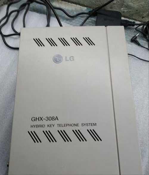 Атс Mini-атс LG GHX - 308A KSU (3x8) гибридная б.у