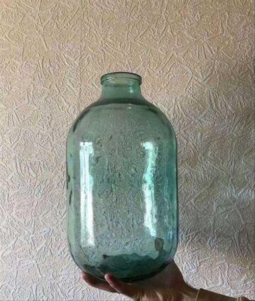 Бутыль стеклянная 8-10 литров