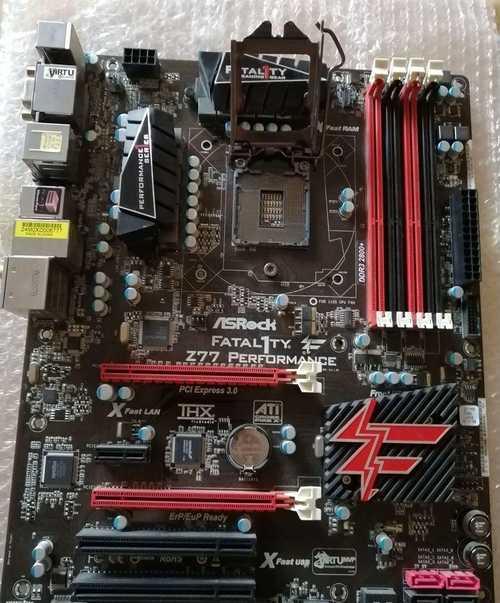 ASRock Fatal1ty Z77 Performance для LGA1155