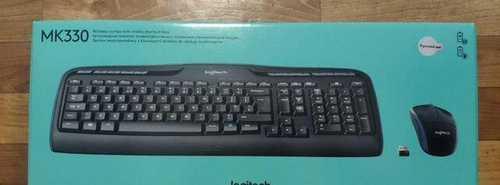 Клавиатура и мышь Logitech Combo MK330 NEW