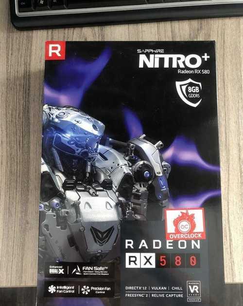 Sapphire AMD Radeon RX 580 nitro+ 8gb