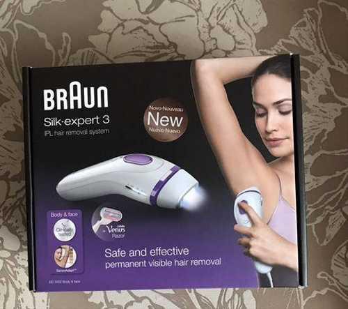 Фотоэпилятор braun silk-expert 3