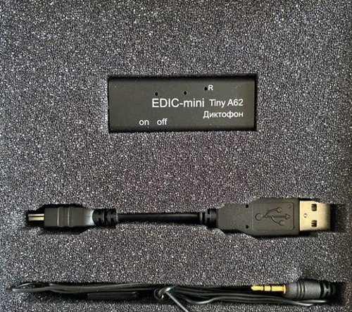 Диктофон edic-mini tiny a62
