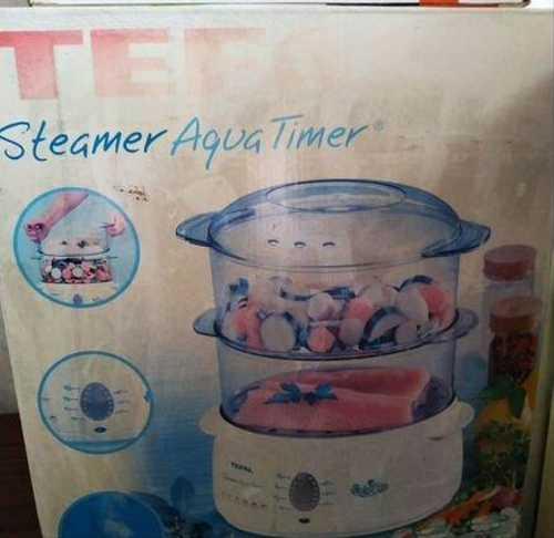 Продам новую пароварку Tefal Steamer Aquatimer