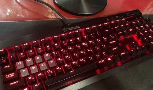 Клавиатура Corsair K70 LUX RGB Cherry MX Red