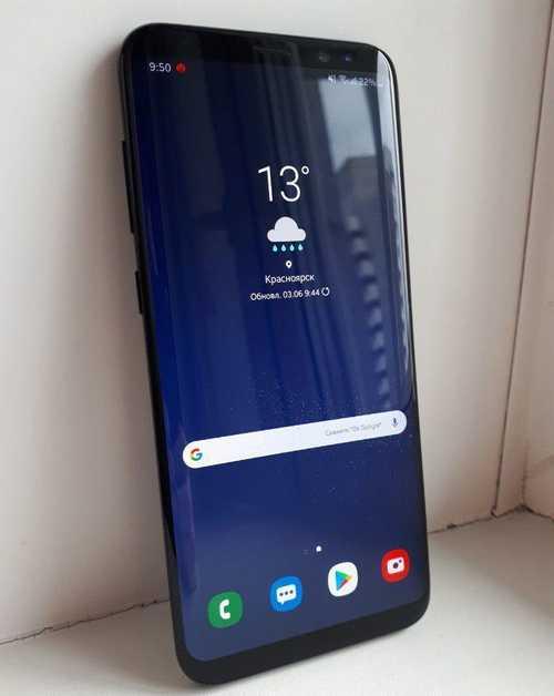 SAMSUNG S8+ 6/128 "Как новый" Черный бриллиант