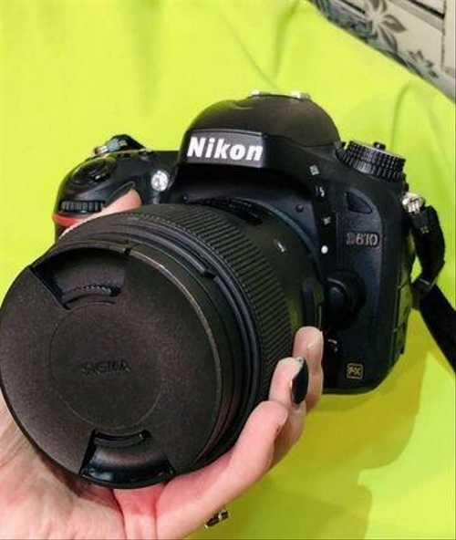 Nikon d610 + объектив sigma 35mm 1.4 Art