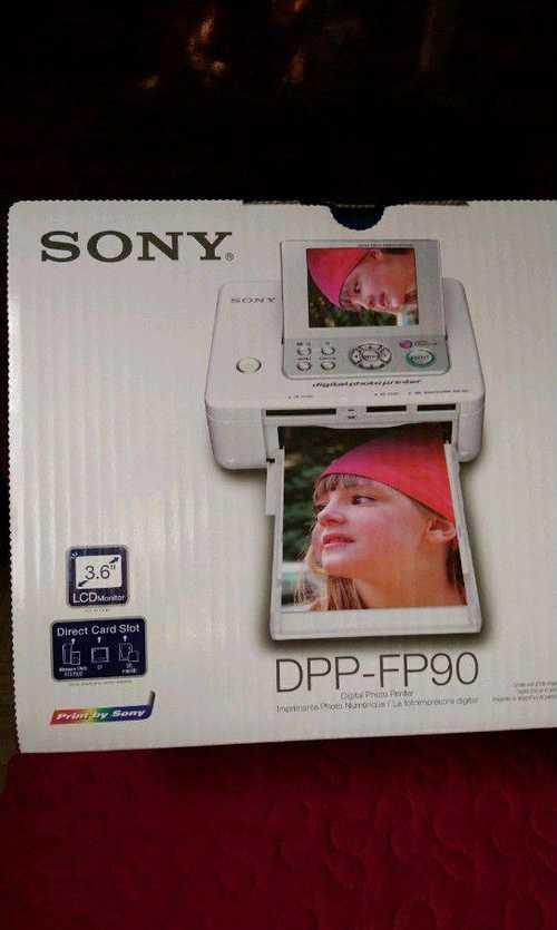Фотопринтер Sony DPP-FP 90