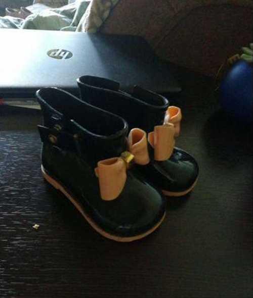 Резиновые сапоги mini melissa