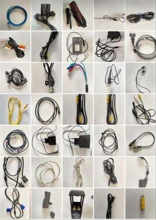 Провода шнуры кабели для аудио/видео аппаратуры