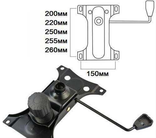 Механизм качания Топ-ган для Офисного Кресла