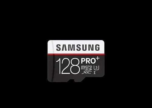 Карта памяти microsd Samsung pro+ на 128GB