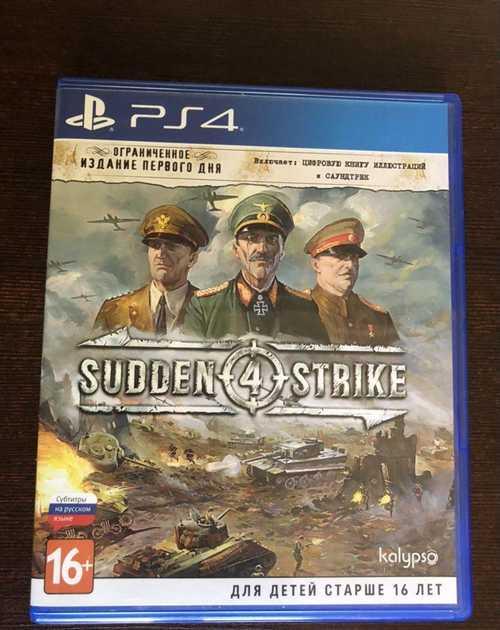 Игра Sudden Strike 4, PS4