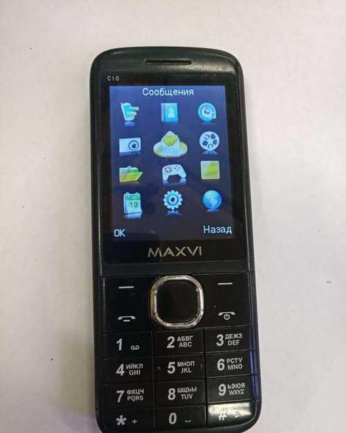 Телефон Maxvi C10 2Sim