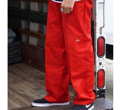 Брюки Dickies Loose Fit Red 34x34. Оригинал. Новые