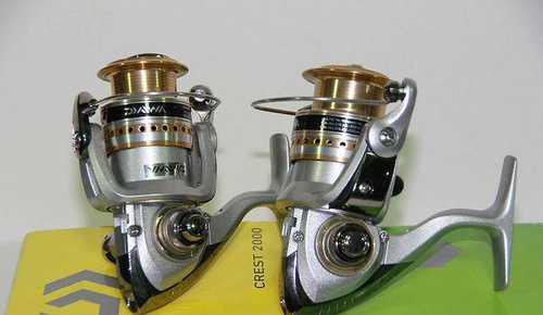 Рыболовные катушки Daiwa Crest 2500 & 2000