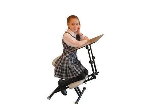 Ортопедический коленный стул для школьника