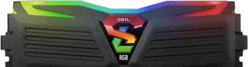 Память Geil DDR4 16Gb Super Luce RGB 3000MHz Black