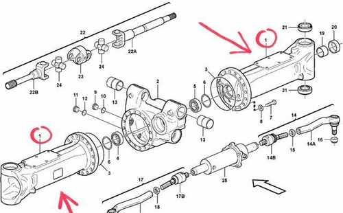 Корпус моста 14558959 14558916 Volvo EW160C другие