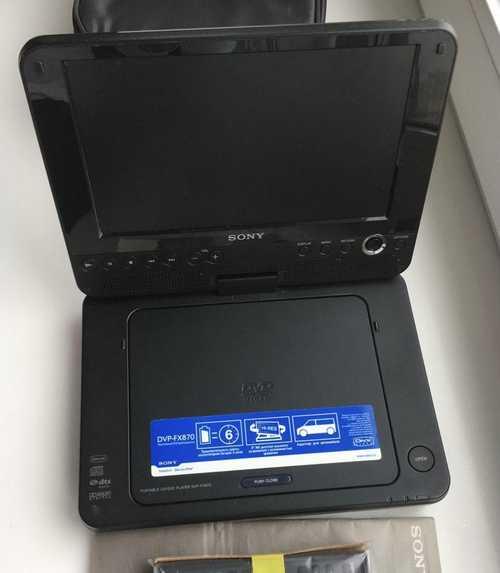 Портативный плеер CD/DVD sony DVP-FX870
