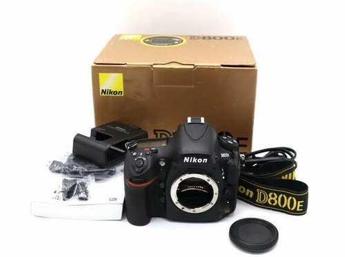 Nikon D800E body новый (пробег 700 кадров)