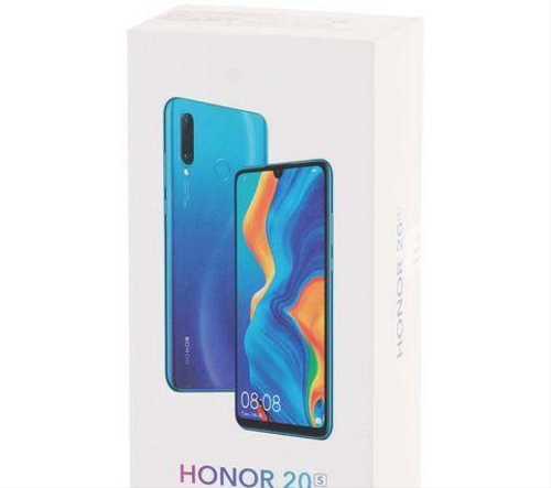 Honor 20s 6/128GB Новые, Ростест