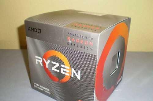 Процессор AMD Ryzen 5 3400G BOX (YD3400C5fhbox)