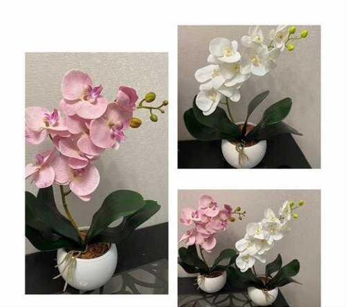 Орхидея фаленопсис искусственная