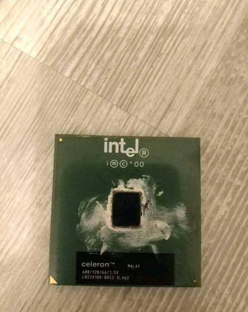 Процессор Intel Celeron 600 Mhz