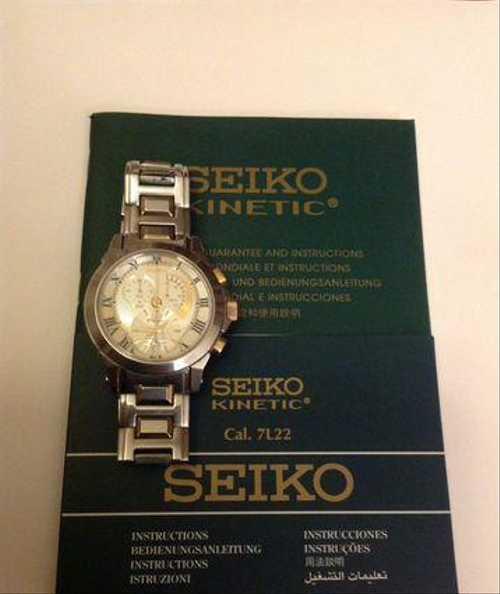 Часы Seiko Premier Kinetic