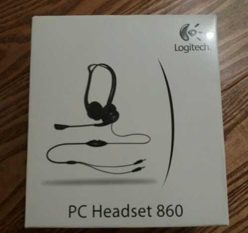 Logitech PC headset 860 наушники гарнитура