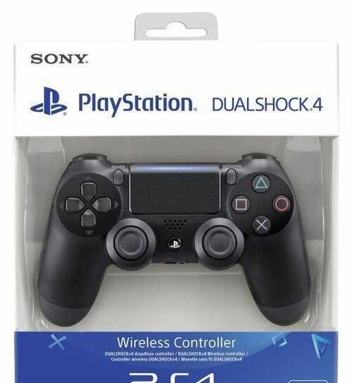 Sony Dualshock 4 v2 (Антрацитовый черный)