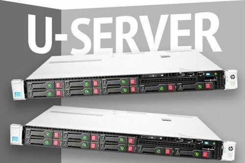 Сервер HP DL360p Gen8 8SFF 1x2689 8Gb 1x750W