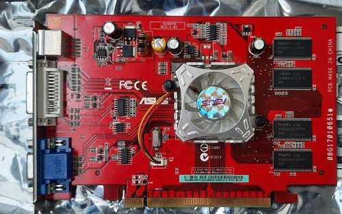 Видеокарта asus EAX550 128MB