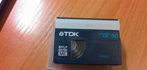 Видеокассета TDK DVM-60 mini DV