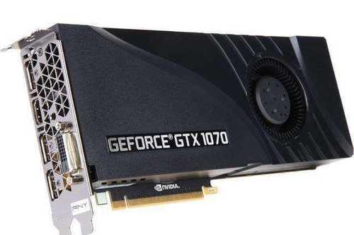 Видеокарта PNY GeForce GTX 1070 8 гб gddr5 pcie