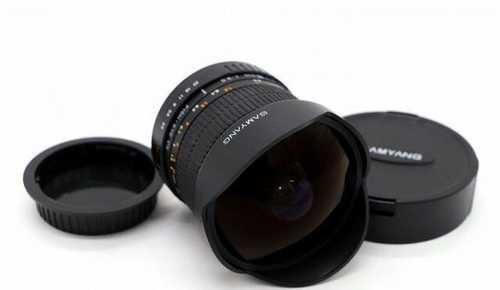 Samyang 8mm f/3.5 AS IF MC Fish-eye CS Canon EF-S