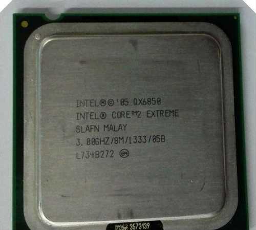 Core 2 Extreme QX6850 (3.0GHz, 8Mb, 1333, S775)