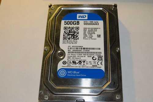 Жесткий диск HDD 500Гб 3,5"