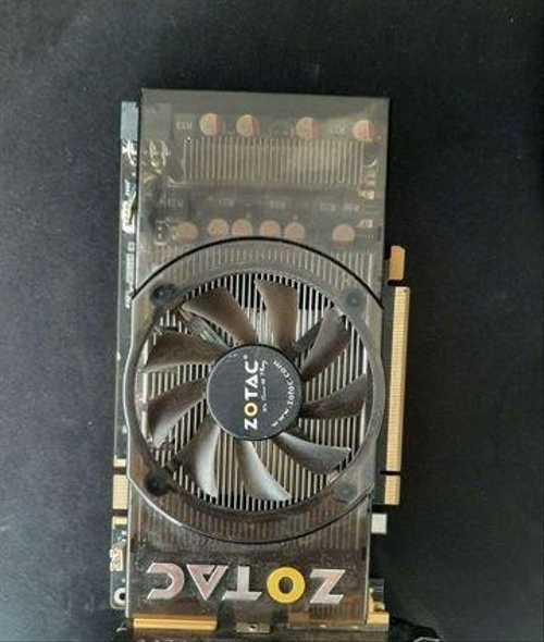 Видеокарта zotac gts250 eco 1gb 256bit ddr3