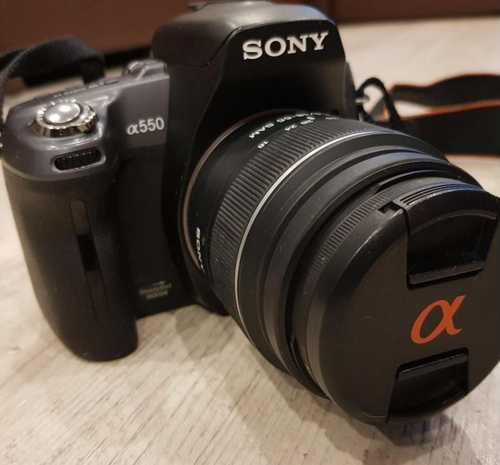 Sony A550 Kit 18-55mm / пересыл