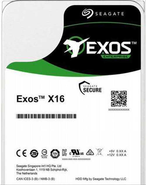 Жесткий диск Seagate sataiii 10TB Exos X16