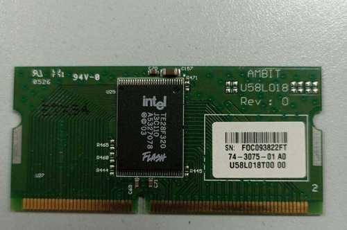 U58L018T00 модуль памяти mini-flash cisco U58L018